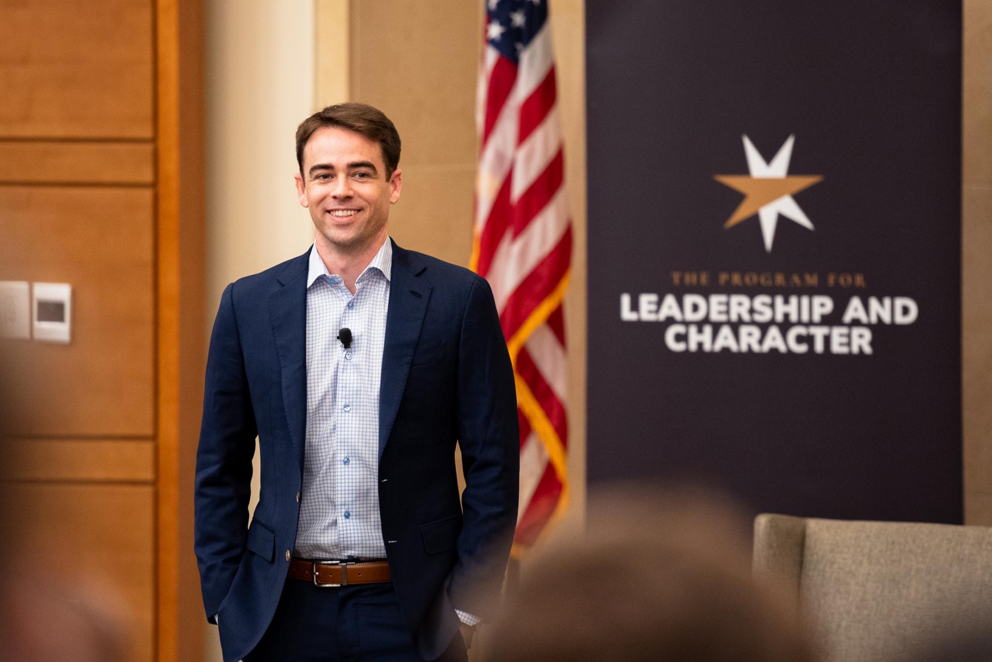 Tyler Shultz speaks on courage and integrity – Old Gold & Black